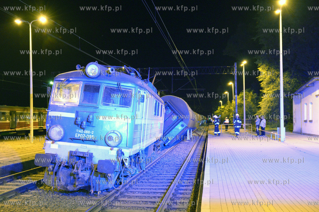 WYPADEK KOLEJOWY W SMĘTOWIE GRANICZNYM