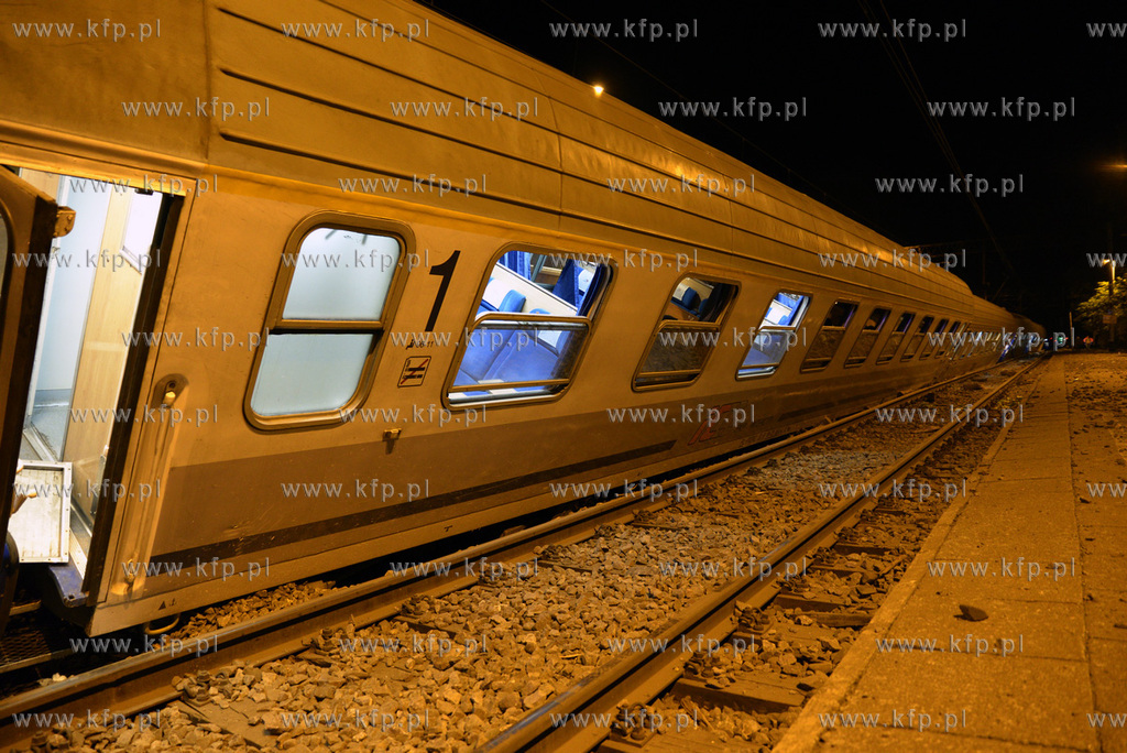 WYPADEK KOLEJOWY W SMĘTOWIE GRANICZNYM