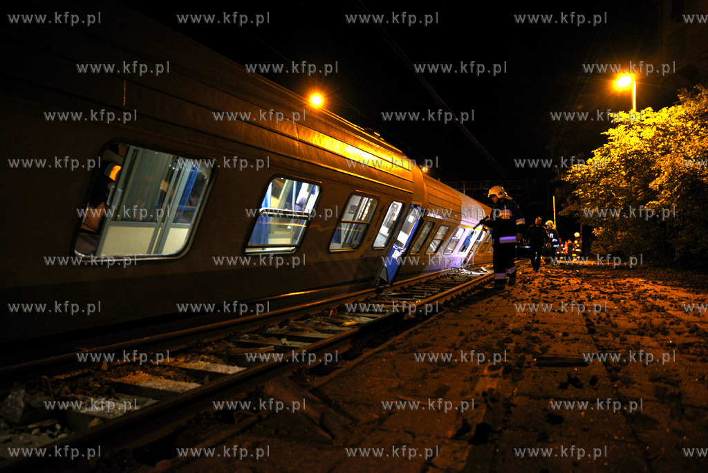 WYPADEK KOLEJOWY W SMĘTOWIE GRANICZNYM